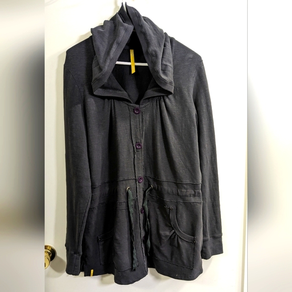 Lole | Sweaters | Lole Dark Blue Sweaterjacket | Poshmark